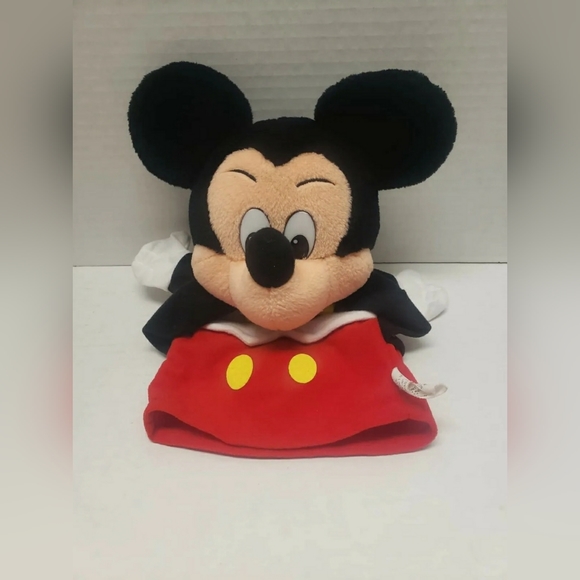 Mattel | Toys | Vintage Disney Mickey Mouse Plush Fabric Hand Puppet ...